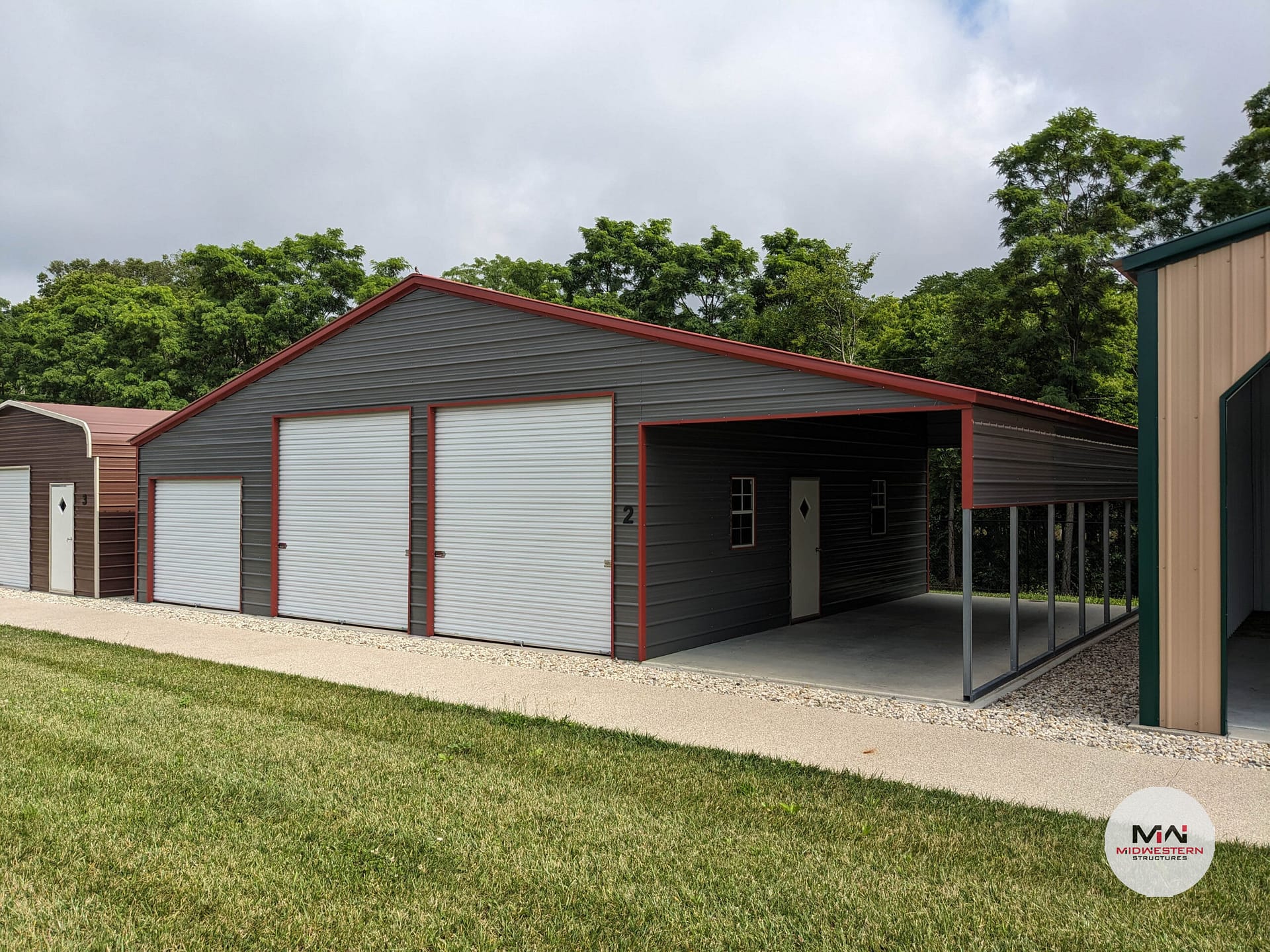 Metal Garages - Midwestern Structures